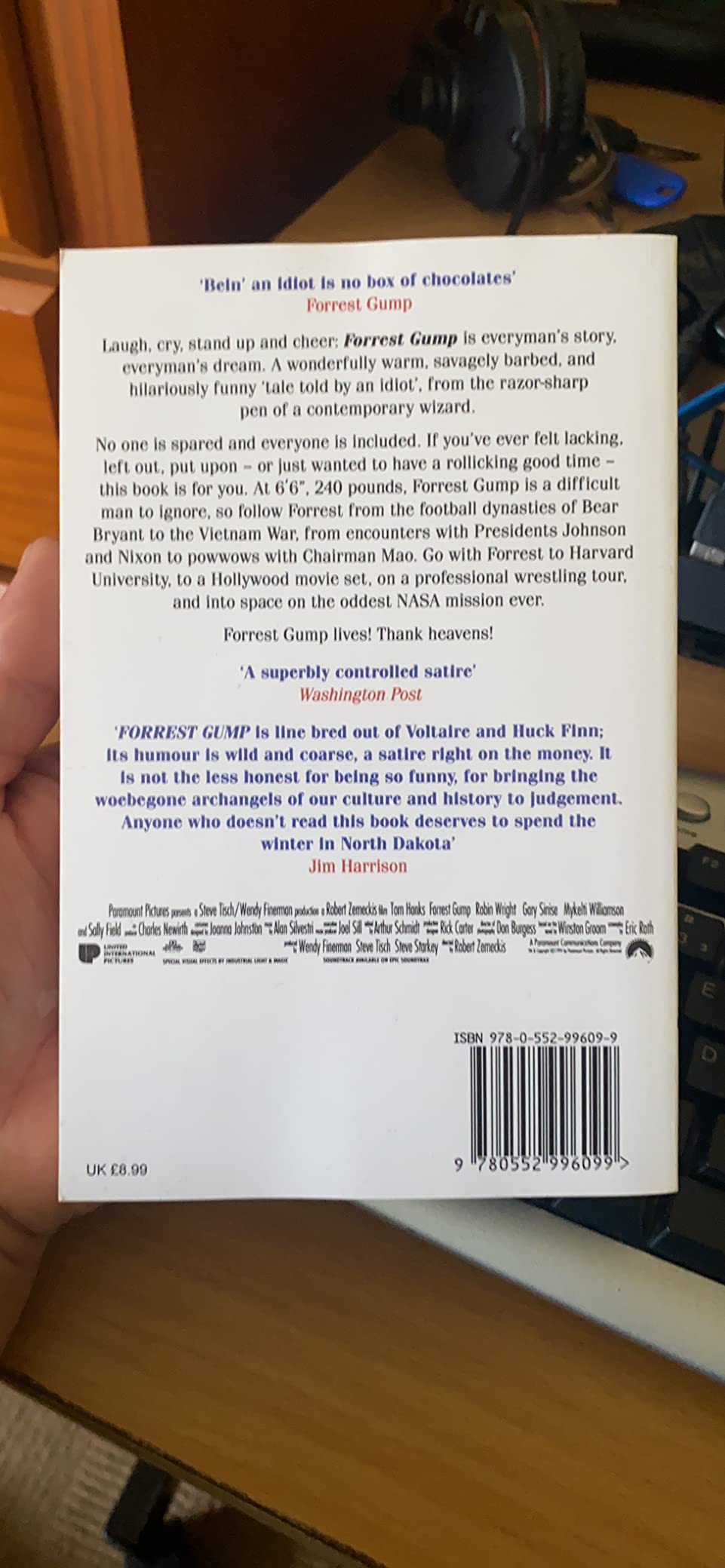 Forrest Gump: Amazon.co.uk: Groom, Winston: 9780552996099: Books