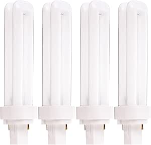 KOR (4 Pack) PL13W/2U/2P- 13 Watt Double Tube - GX23-2 (2 Pin) Base ...