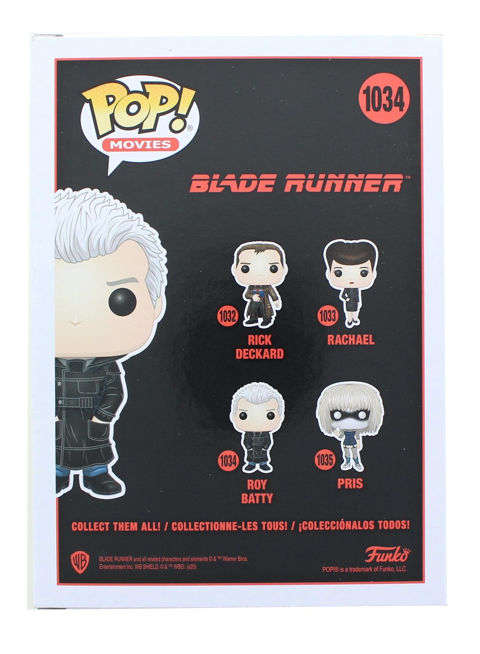 Pop Bob L'éponge Funko Pop! Movie: Blade Runner-Roy Batty Collectible ...