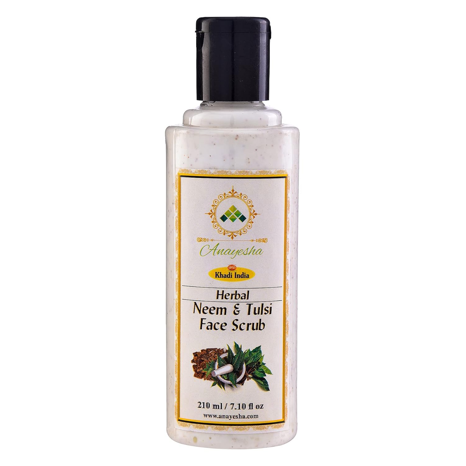 Buy Anayesha Neem And Tulsi Face Scrub,210ml (pack of 2) Online at Low ...