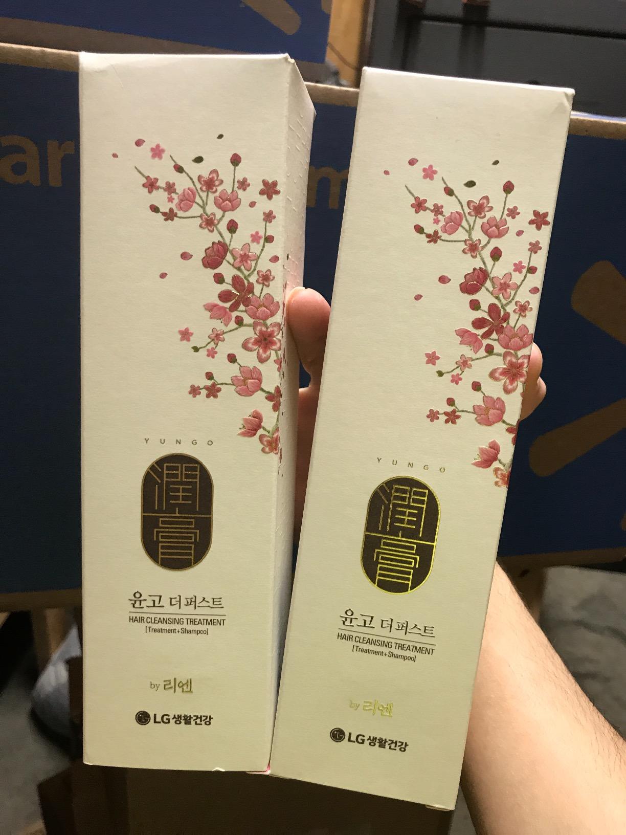 Amazon.com : LG Reen Yungo Hair Cleansing Treatment Shampoo 250ml/8.45 ...