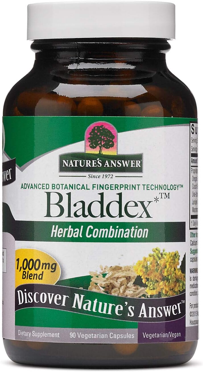 Amazon.com: Nature's Answer Bladdex, 90-Count : Health & Household