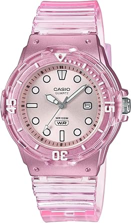Amazon.co.jp: [カシオ] CASIO アナログ 腕時計 LRW-200HS-4EV レディース キッズ チープカシオ クリアピンク 海外モデル [並行輸入品] : ファッション