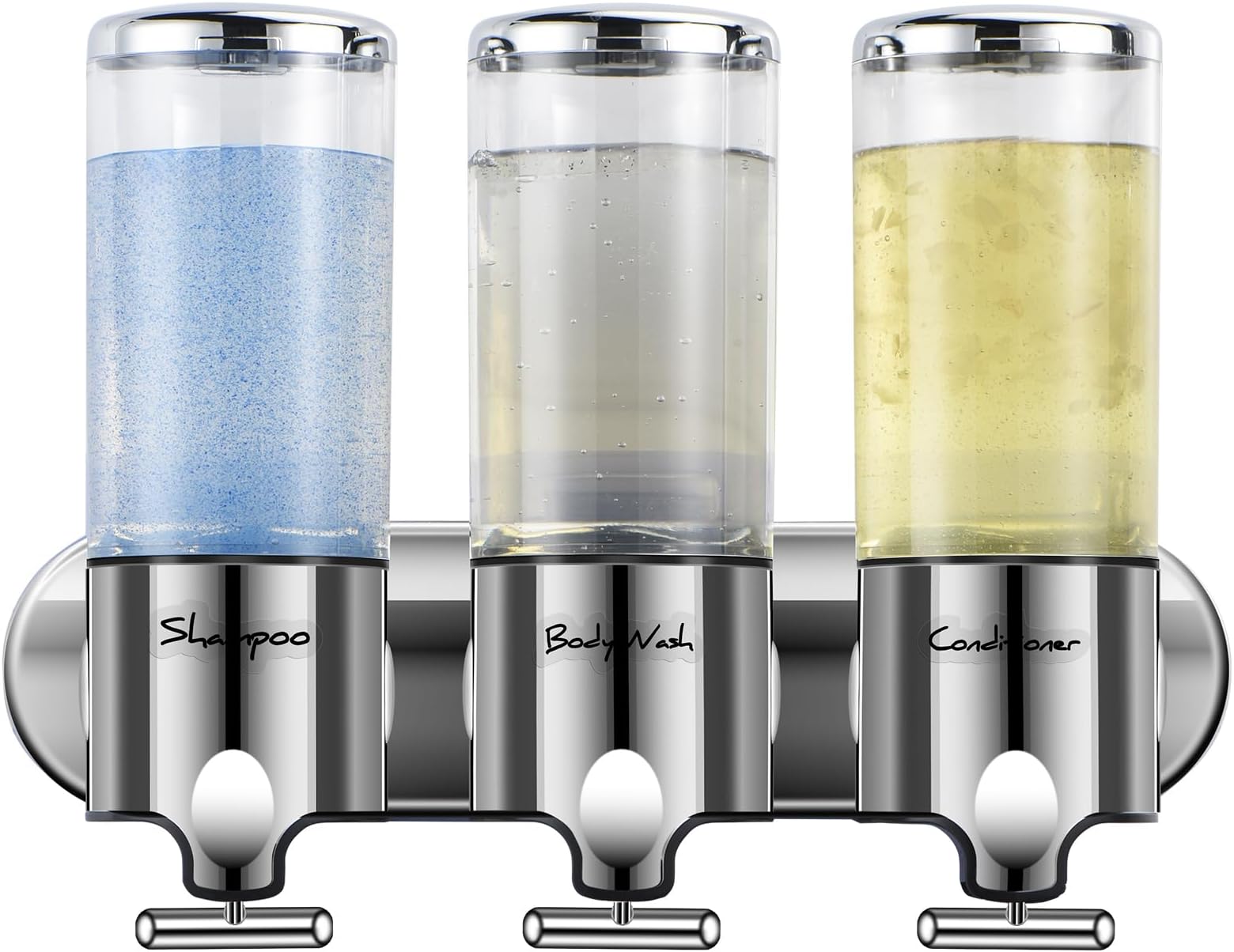 Amazon.com: Better Living Products Aviva Shower Dispenser 3, Shampoo ...