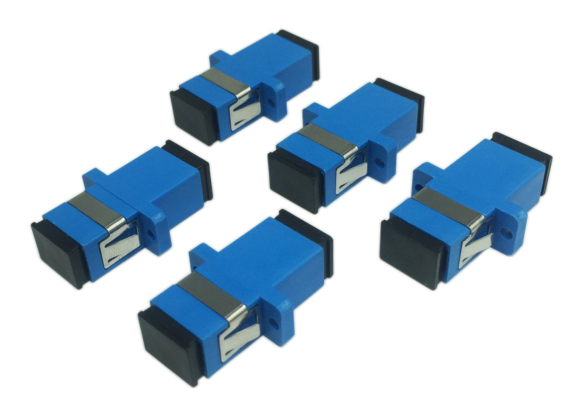 Buy Cerrxian SC Singlemode Fiber Optic Adapter SC Female to SC Female ...