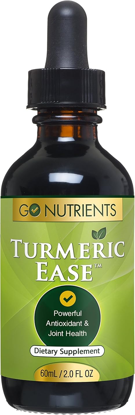 Amazon.com: Go Nutrients Turmeric Ease - Healthy, & Easy-to-Take Liquid ...