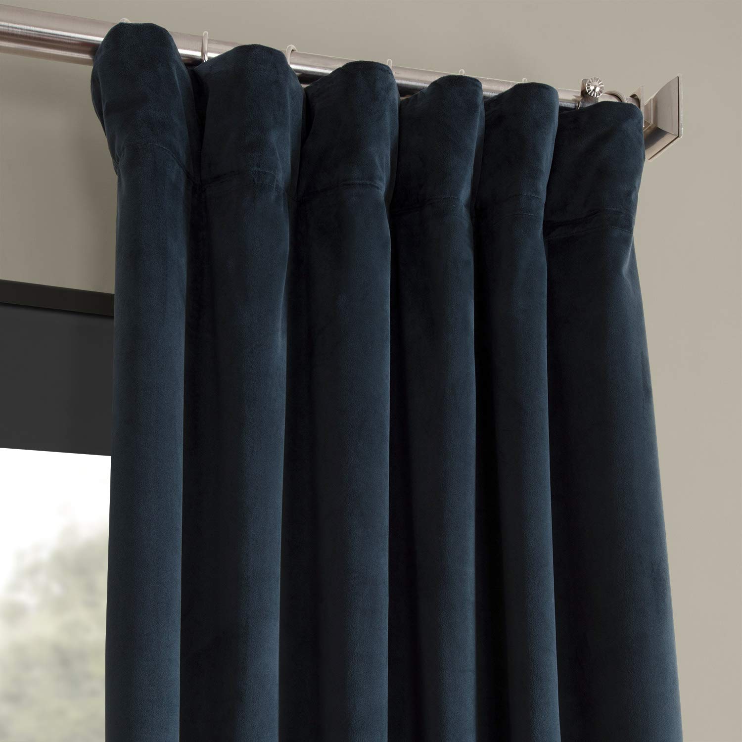 HPD Half Price Drapes Signature Velvet Blackout Curtains For Bedroom 50 ...