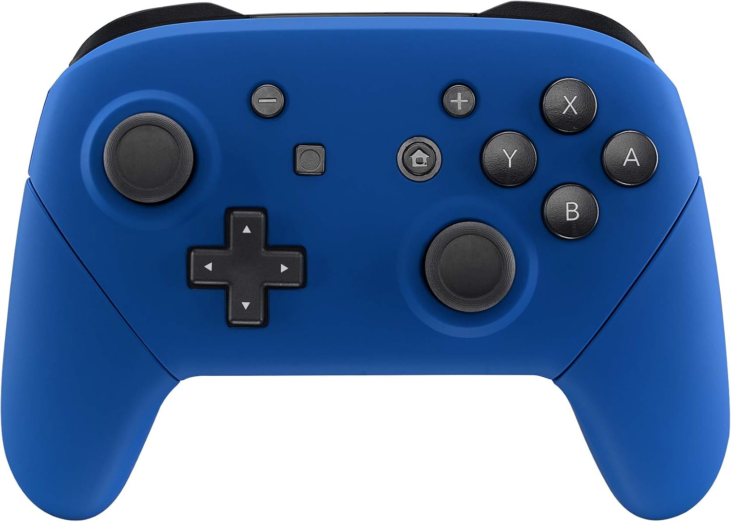Amazon.com: eXtremeRate Blue Faceplate Backplate Handles for Nintendo ...