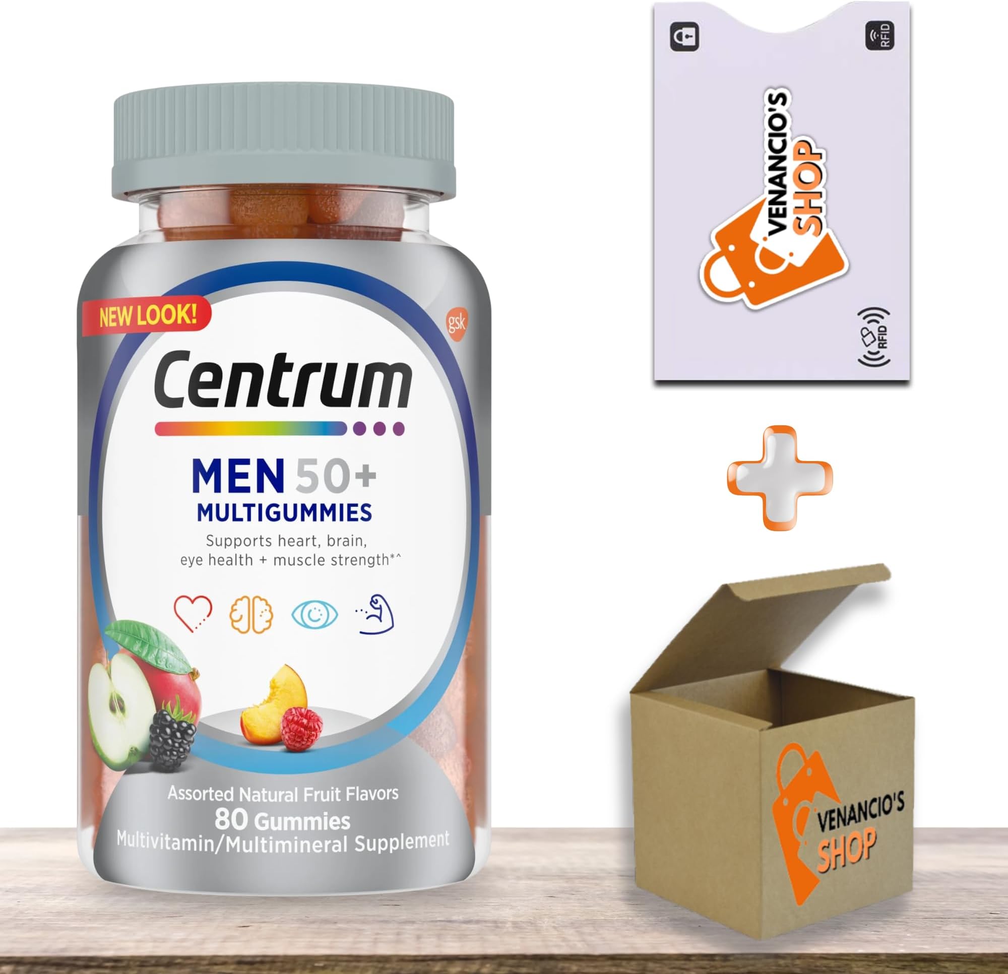 Amazon.com: Centrum MultiGummies Multi+ Dual Action Mental Focus Adult ...