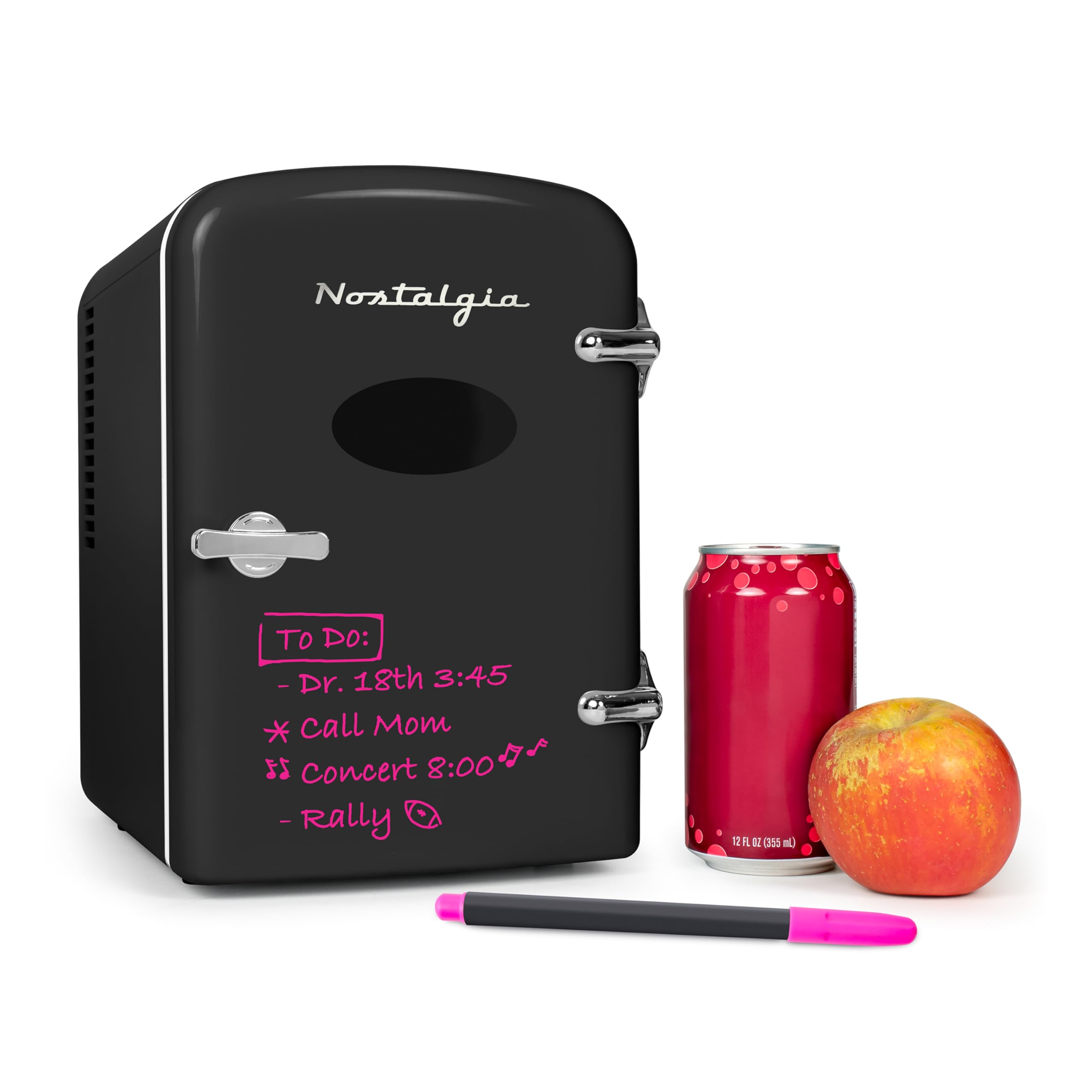 Nostalgia Mini Fridge Nostalgia RRF325HNRED Retro Series 3.0 Cubic