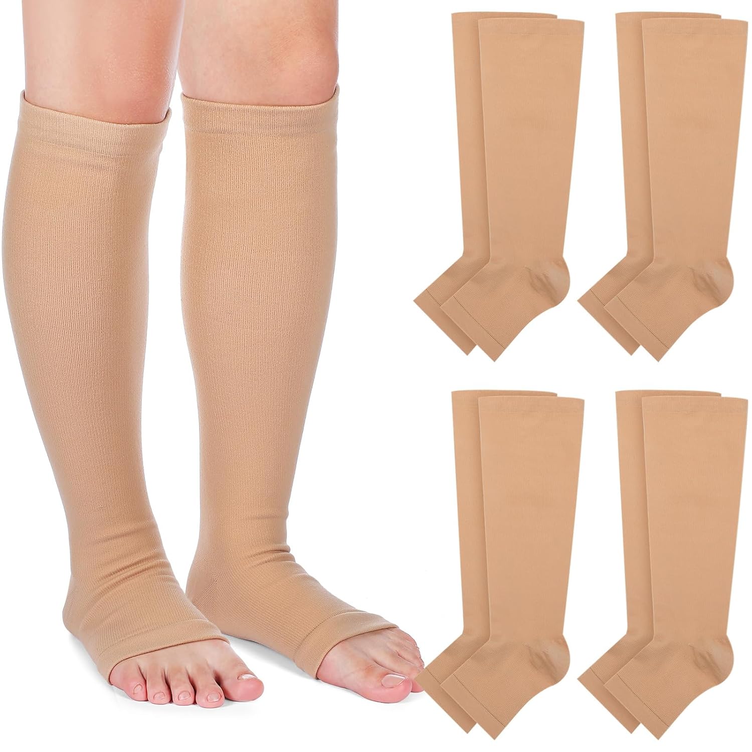 Amazon.com: Coume 4 Pairs Leg Skin Protectors for Thin Skin Elderly ...
