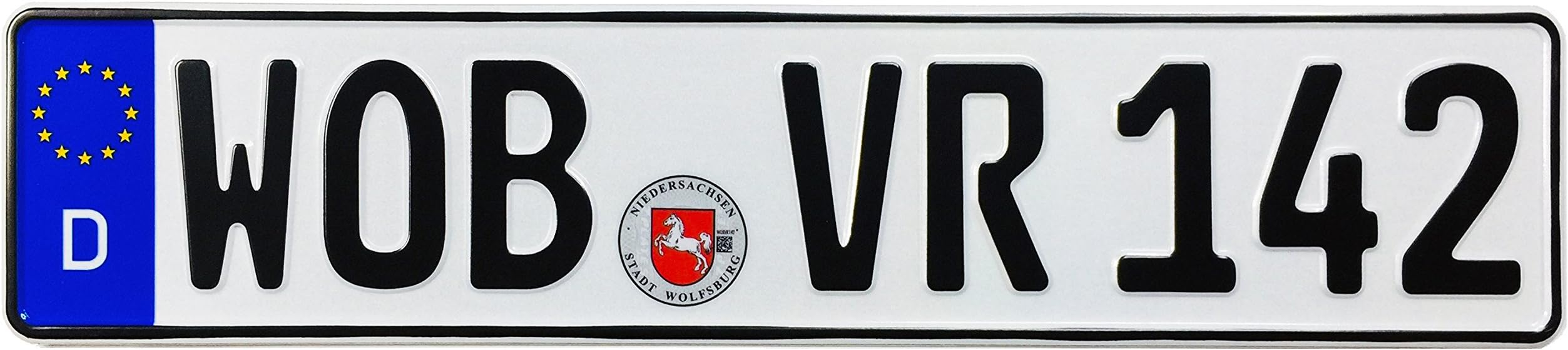 Amazon.com: Z Plates Compatible with BMW European German License Plate ...