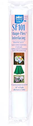 Pellon SF101 ShapeFlex Cotton Woven Fusible Interfacing 15 x 2 yd ...
