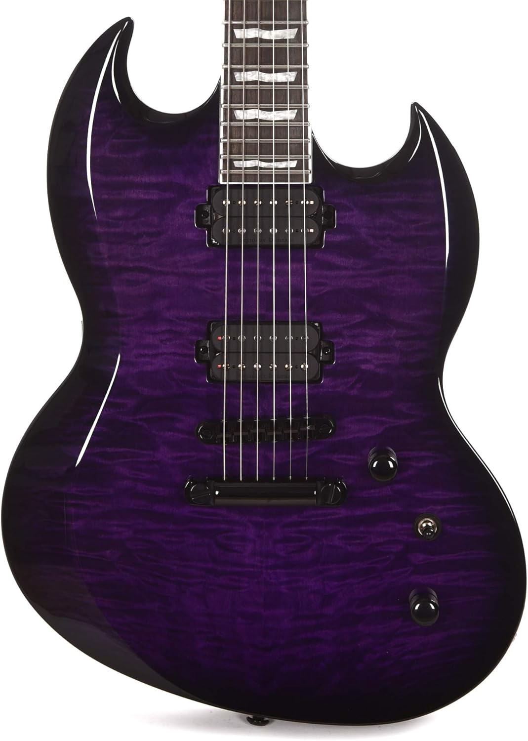 ESP 6-String Electric Guitar, See Thru Purple Australia | Ubuy