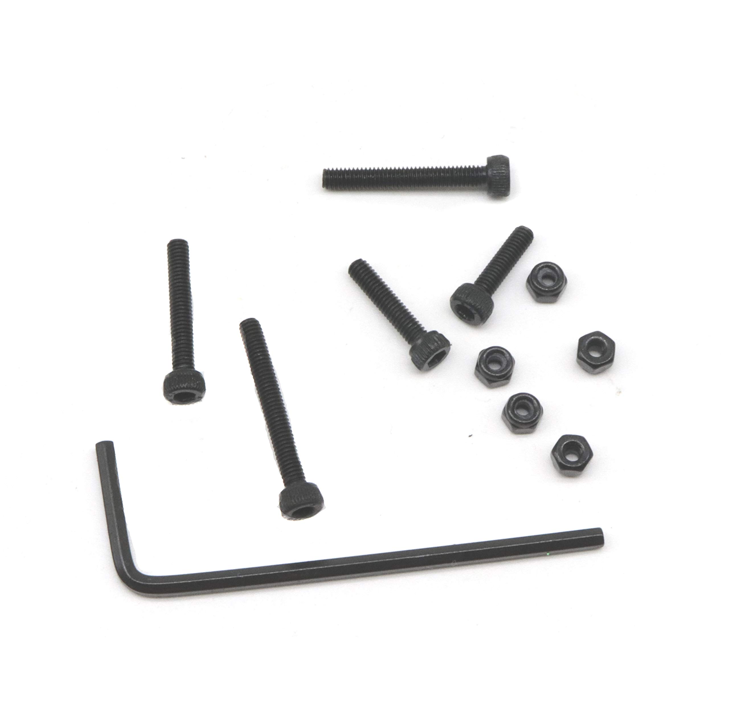 Snapklik.com : binifiMux M2.5 Screws Nuts Kit, M2.5 Black Socket Cap ...