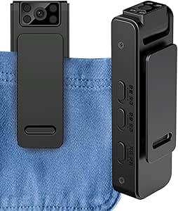 Mini Body Mounted Camera - Portable Magnetic Back Clip Camera | 1080P ...