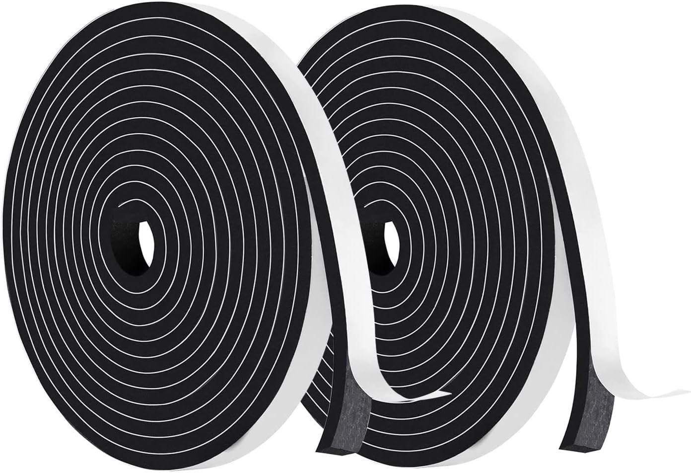 Foam Self Adhesive Weather Stripping - Weatherstrip Tape for Doors and ...