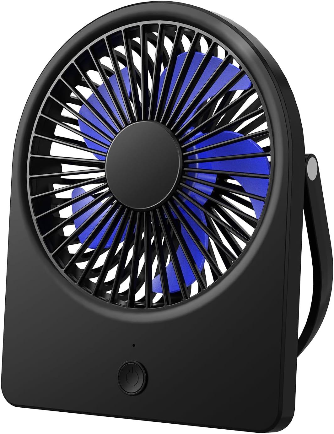 EasyAcc Small Desk Fan, Battery Fan - 2000 Rechargeable Battery,4 ...