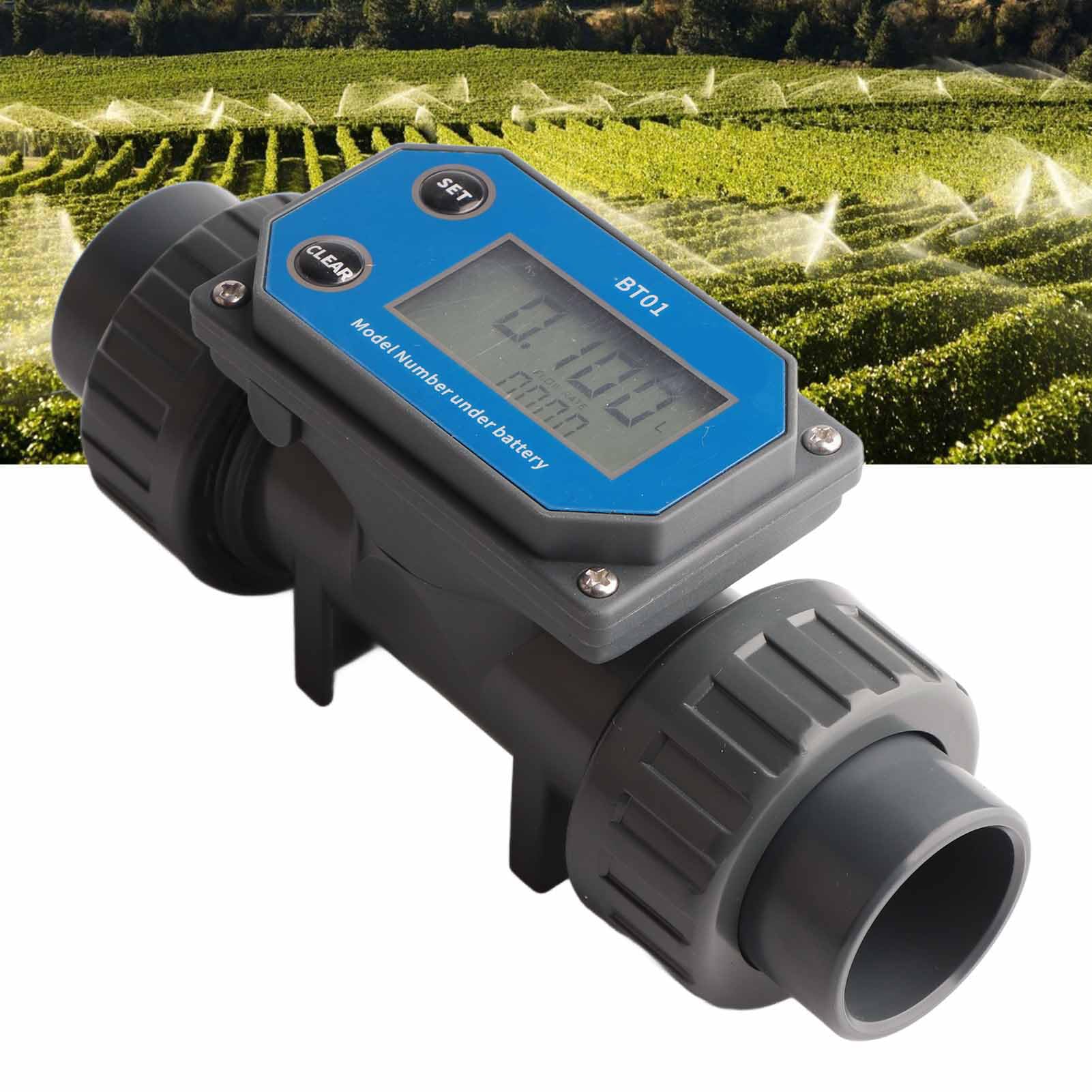 Irrigation Water Flow Sensor 20 280L/min New Flowmeter G1" Stainless