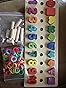 Wooden Count & Early Education Numbers, 0-10 Ring Stacker Math Stacking ...