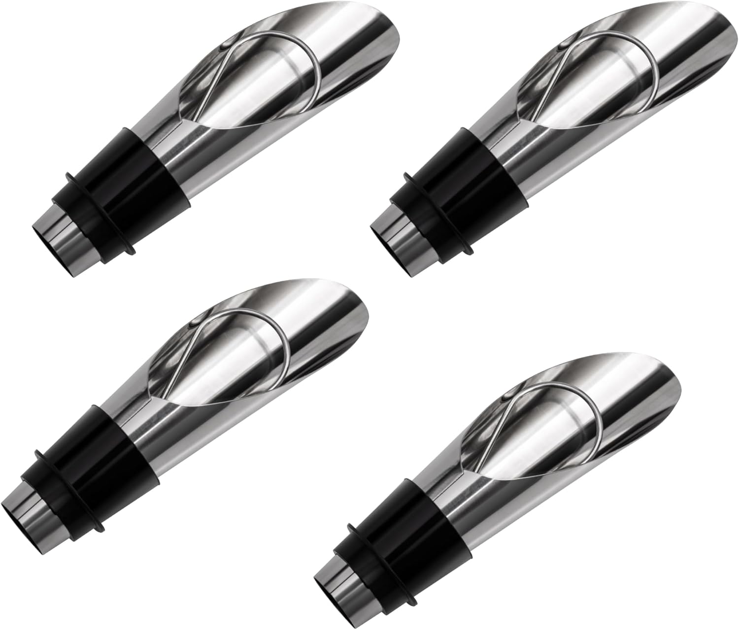 Amazon.com: Wine Stoppers & Pourers - Stainless Steel Wine Pourer and ...
