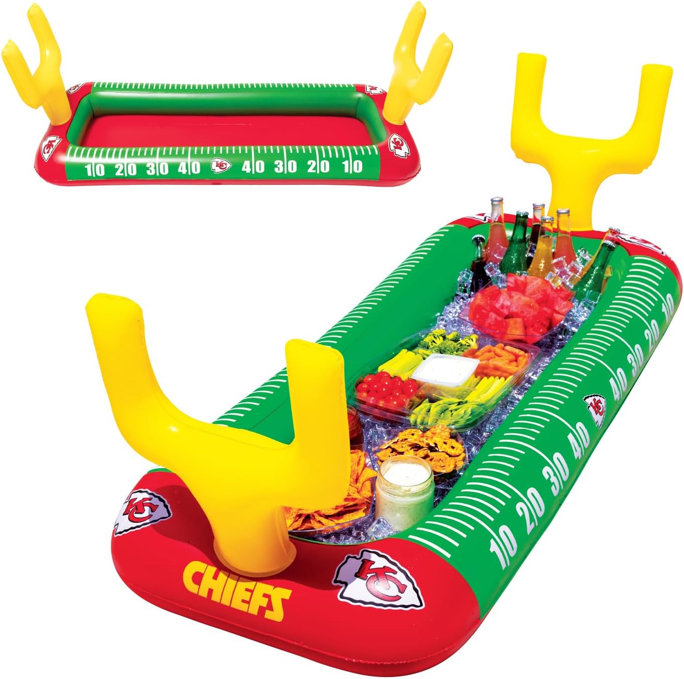 Amazon.com: BigMouth Kansas City Chiefs 4 ft Inflatable Food Cooler ...