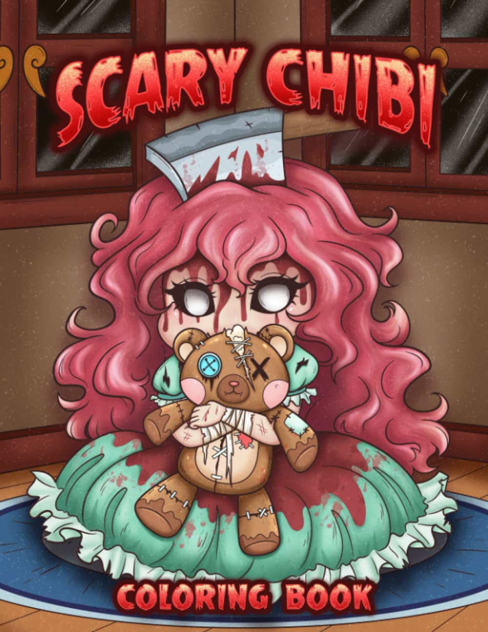 Amazon.com: Scary Chibi Coloring Book: Kawaii and Spooky Horror ...