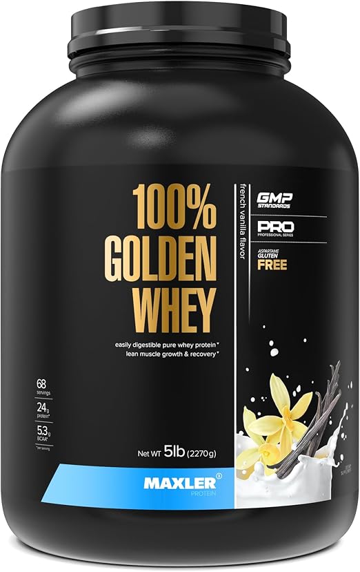 Amazon.com: Maxler 100% Golden Whey Protein - 24g of Protein per ...