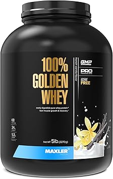 Amazon.com: Maxler 100% Golden Whey Protein - 24g of Premium Whey ...