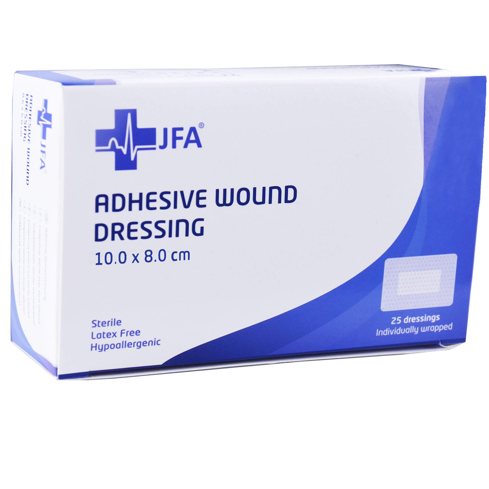 Buy Pack of 25 Adhesive Sterile Wound Dressings - suitable for cuts and ...