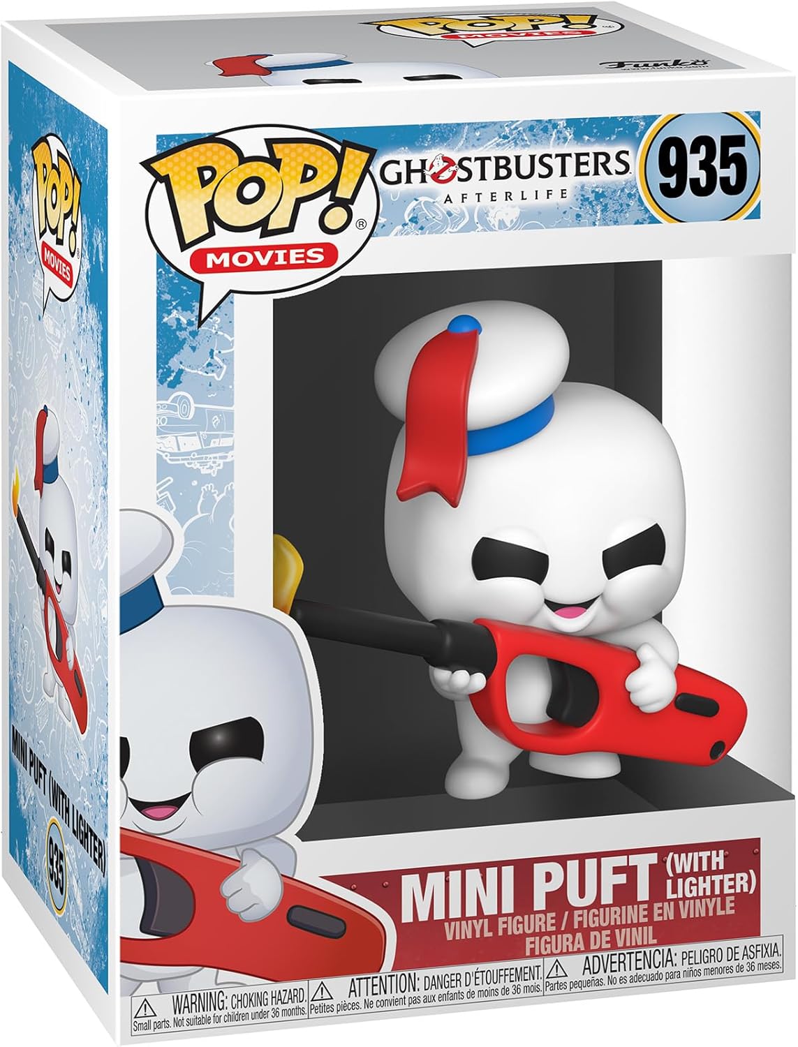 Amazon.com: Funko Pop! Movies: Ghostbusters Afterlife - Mini Puft with ...