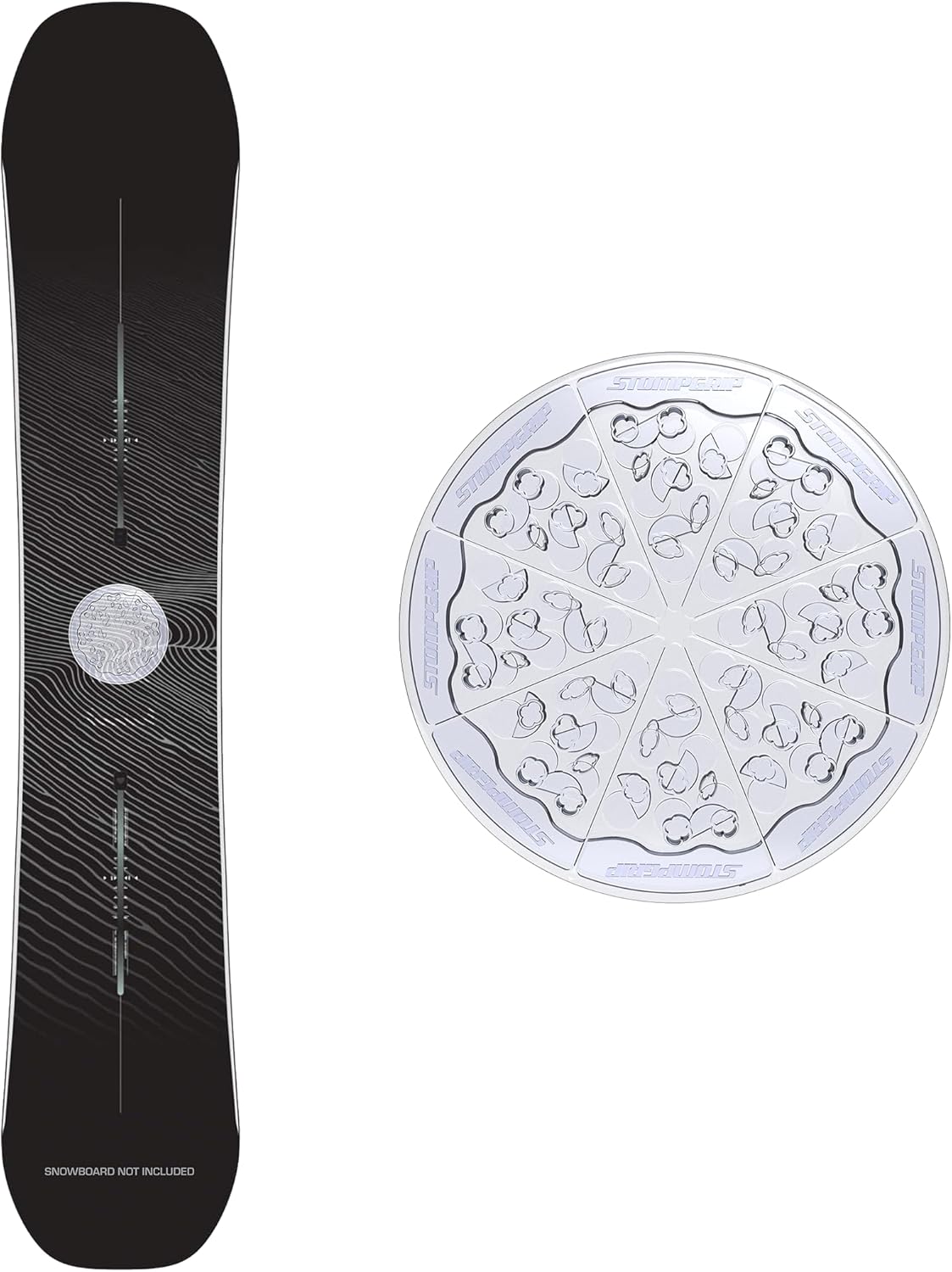 Amazon.com : Stompgrip Premium Snowboard Stomp Pad | Pizza | Vice ...