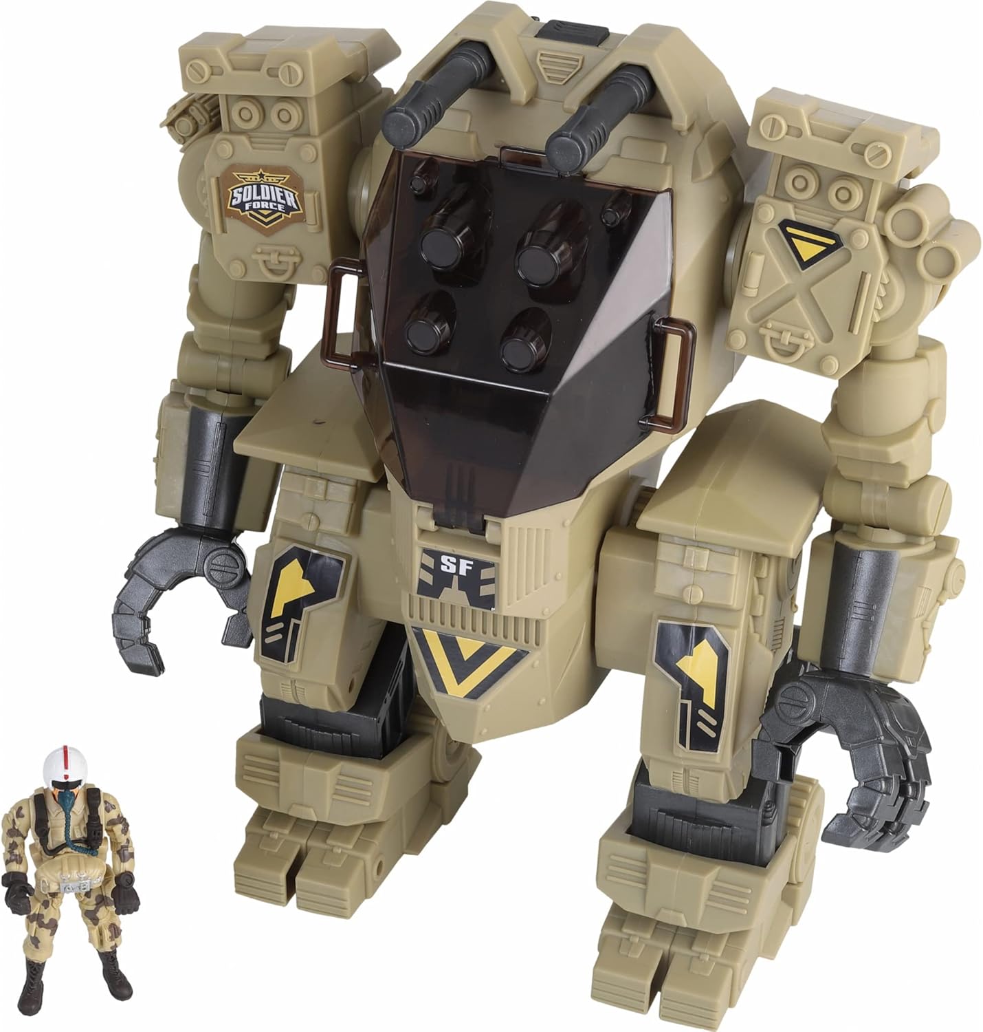 Amazon.com: Chapmei-Soldier Force Giant Exobot Playset : Toys & Games