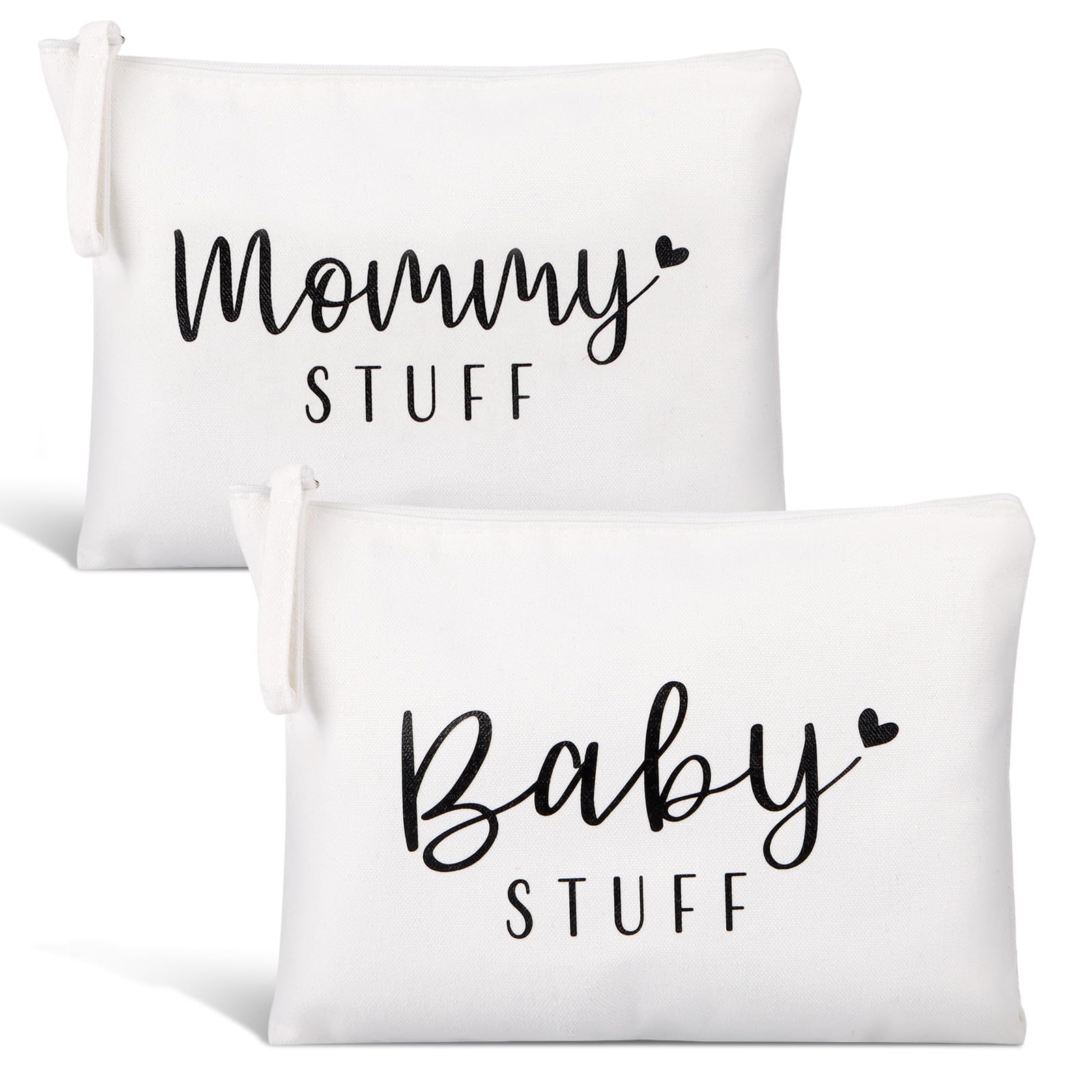 Amazon.com : New Mom Gifts Mommy and Baby Bag Canvas Pouch Pregnancy ...