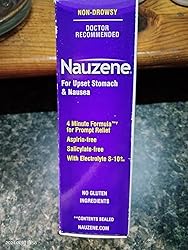 Amazon.com: Nauzene Upset Stomach & Nausea Chewable Tablets Flavor ...