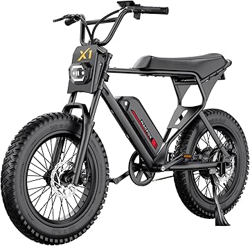 Amazon.com : MACFOX Electric Bike for Adults - Peak Power 750W, 25MPH High-Speed Commuter Ebike ...
