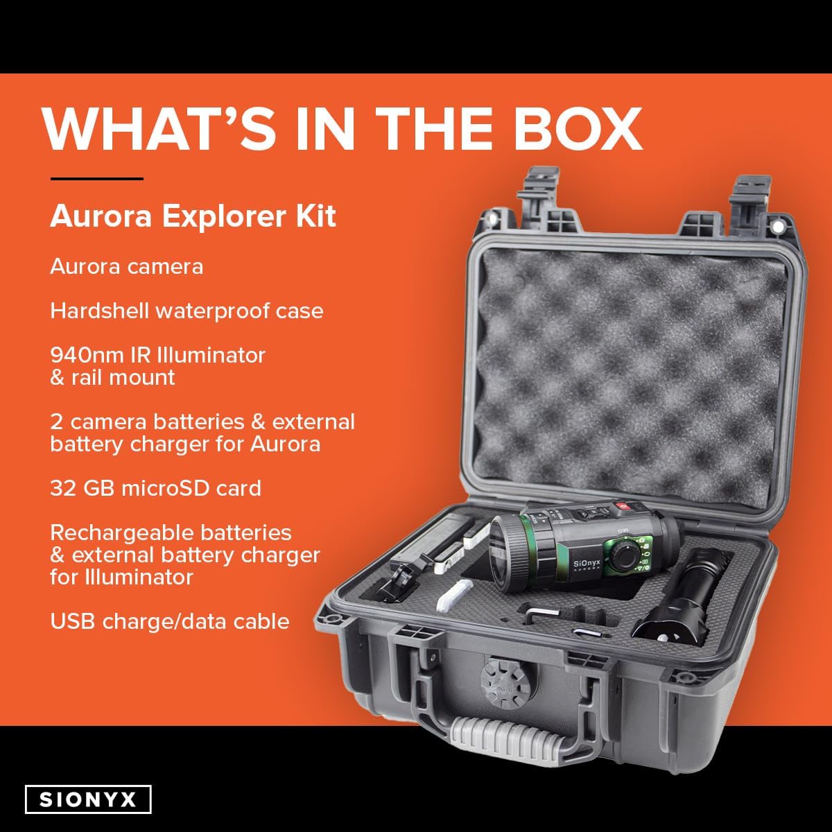 SiOnyx Aurora Explorers Edition I Digital Night Vision Kit for Hunters ...