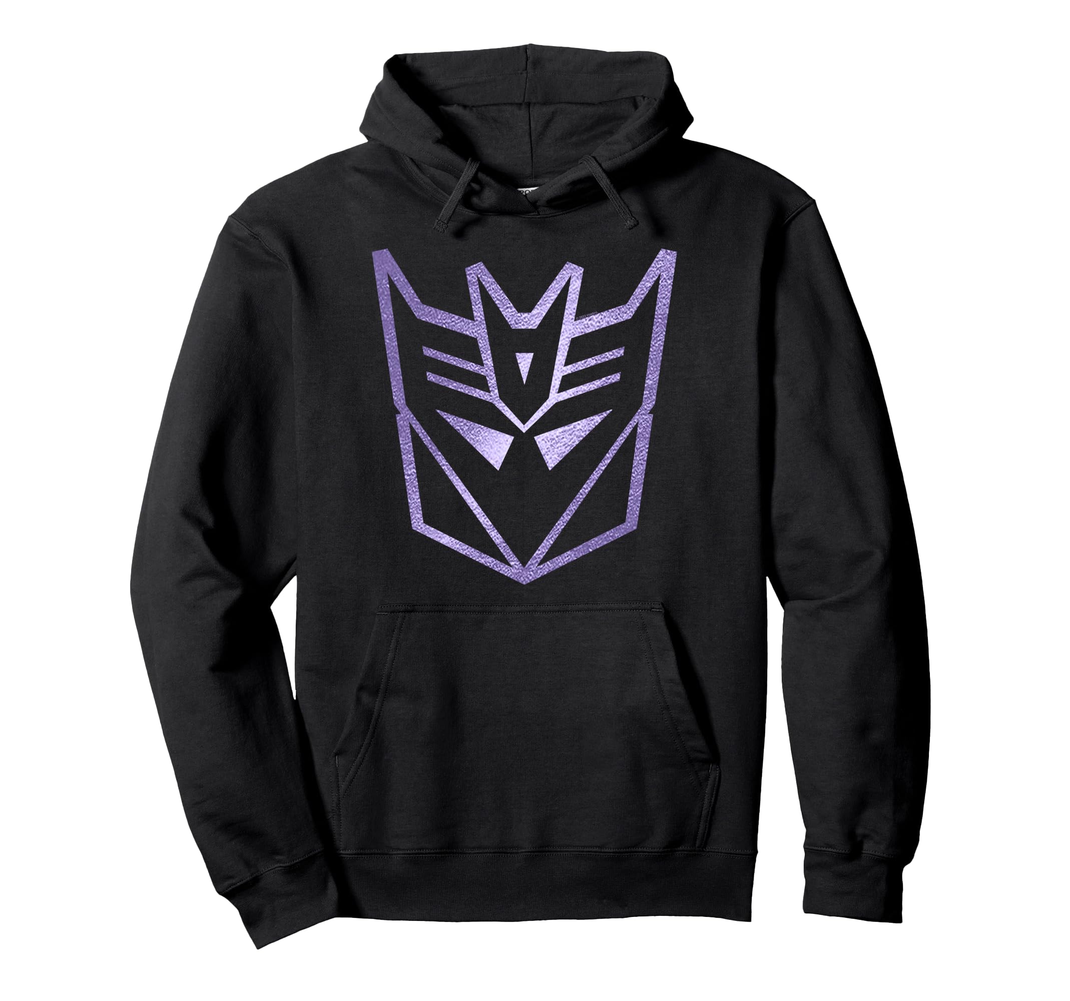 Amazon.com: Transformers Decepticons Classic Metal Purple Logo Pullover ...