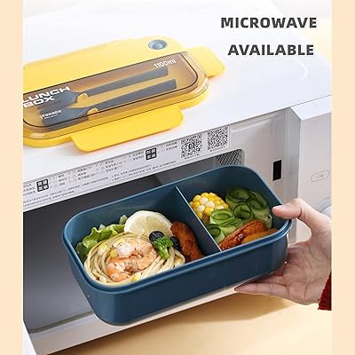 Amazon.com: TOPINCN Lunch Box, Stainless Steel Food Storage Container ...