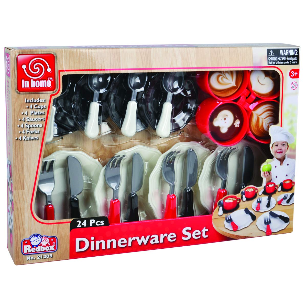 Redbox in Home - Dinner Set 24pc : Amazon.in: Home & Kitchen