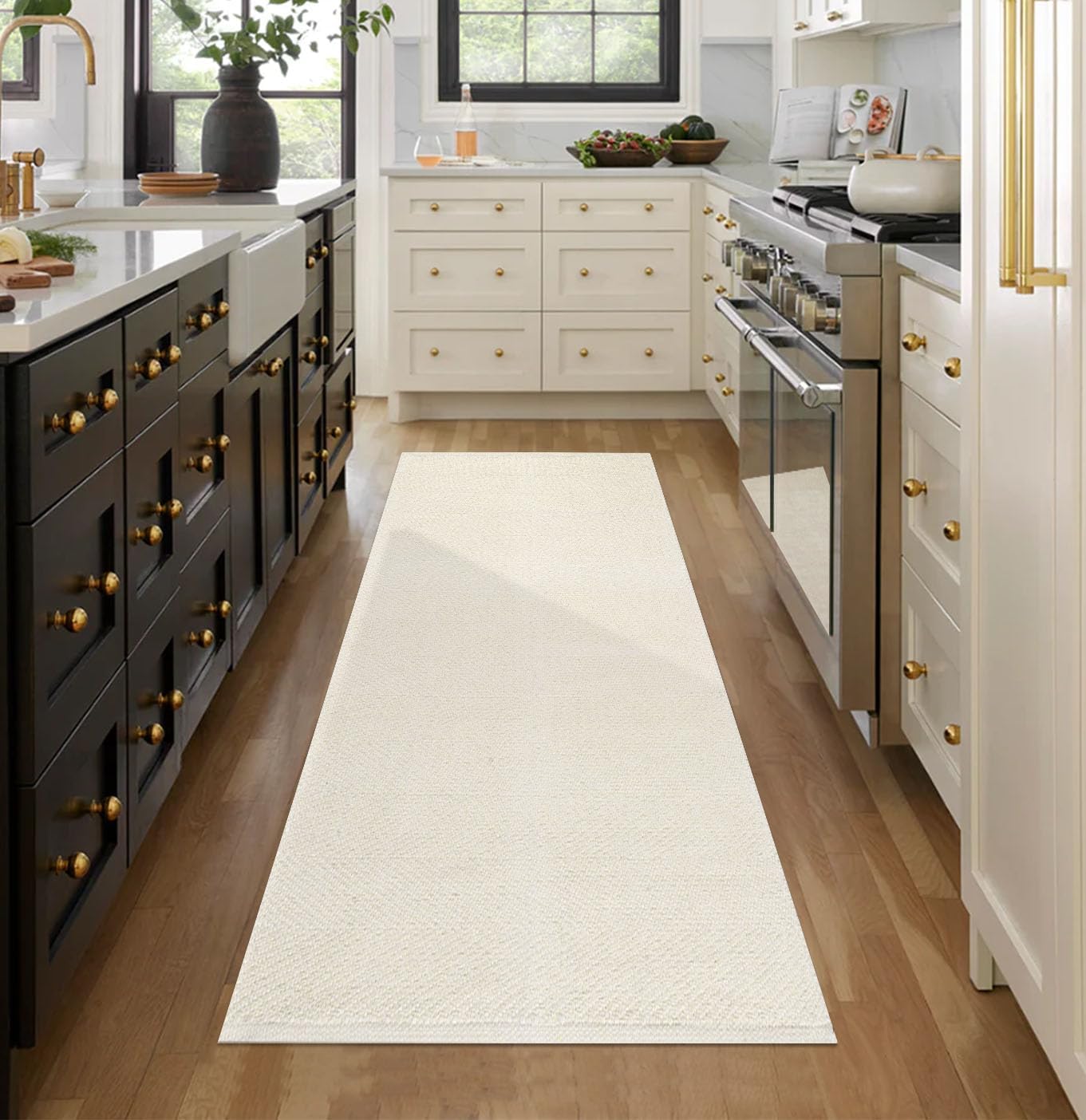 Amazon.com: nuLOOM Lorretta Geometric Cotton Runner Rug, 2' 6" x 6 ...