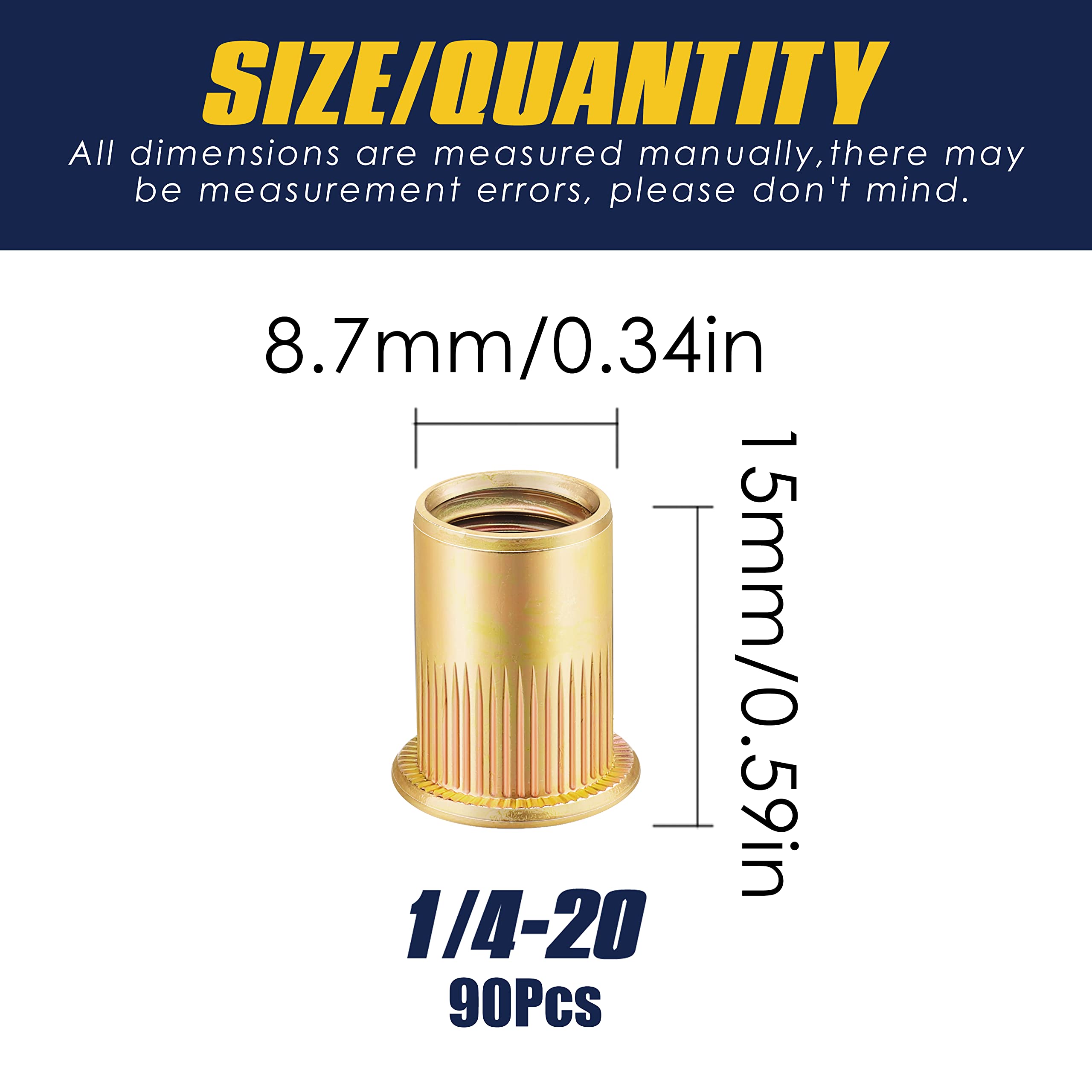 Rivet Nut 1 2 20
