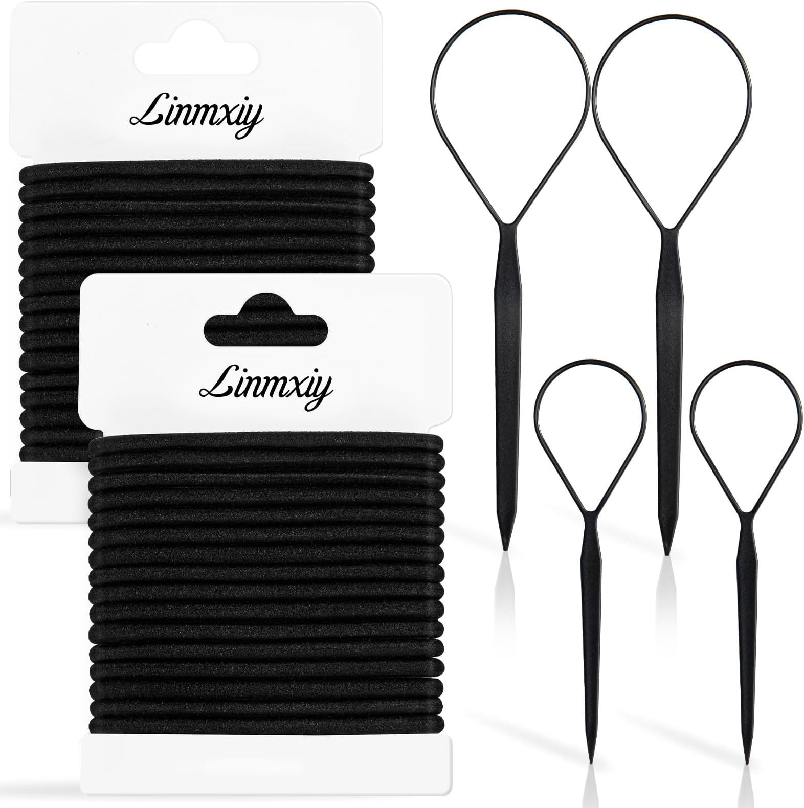 Amazon.com : Beauty.H.C 1000 Pcs Hair Ties Set - Small Elastic Rubber ...