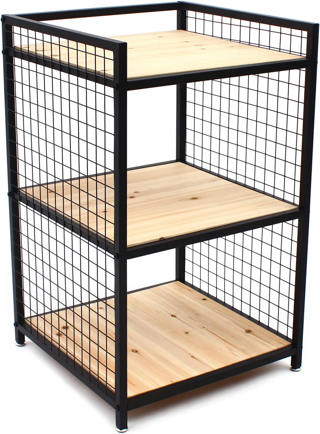 Amazon.com: TFCFL 3 Tier Shelving Storage Unit Heavy Duty,Metal Storage ...
