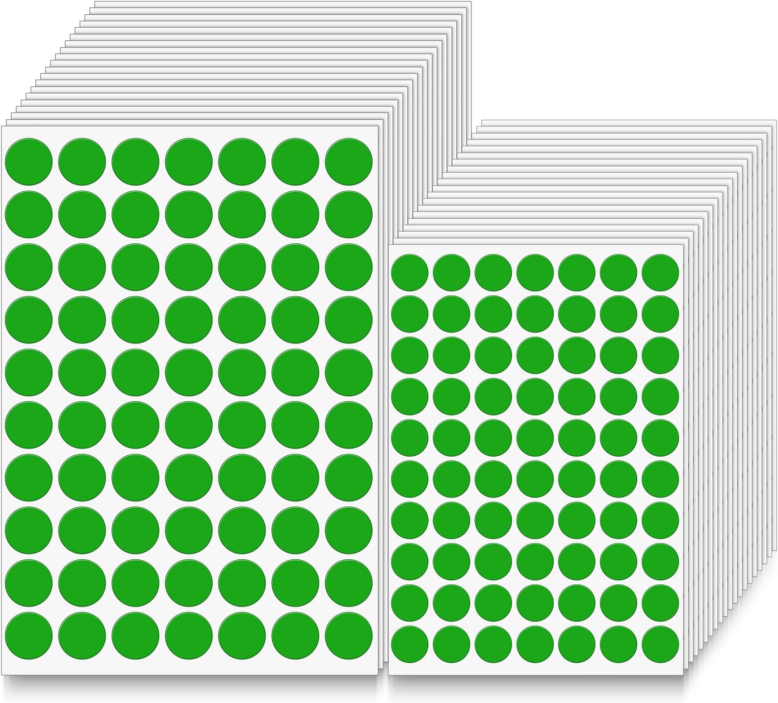 Amazon.com : Skyygemm 2800 Pieces Colored Dot Stickers 3/4, 1 Inch ...