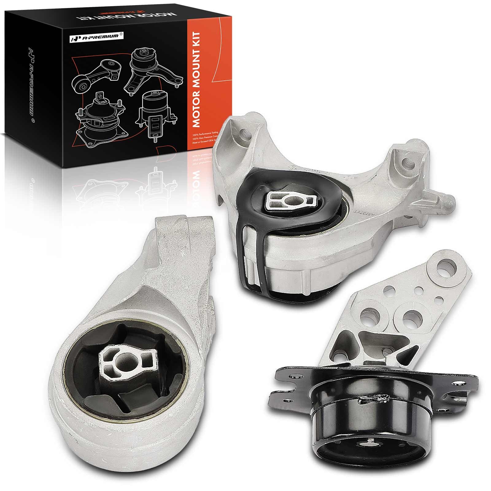 A-Premium Engine Motor Mount and Transmission Mount Kit Compatible with ...