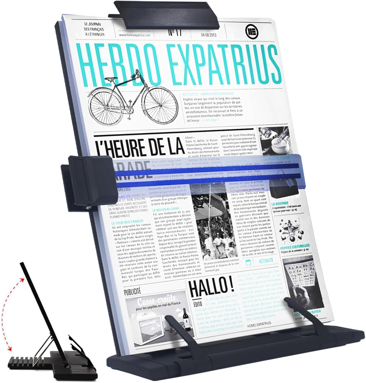 Amazon.com: Barelove Document Holder Paper Stand with 7 Adjustable ...