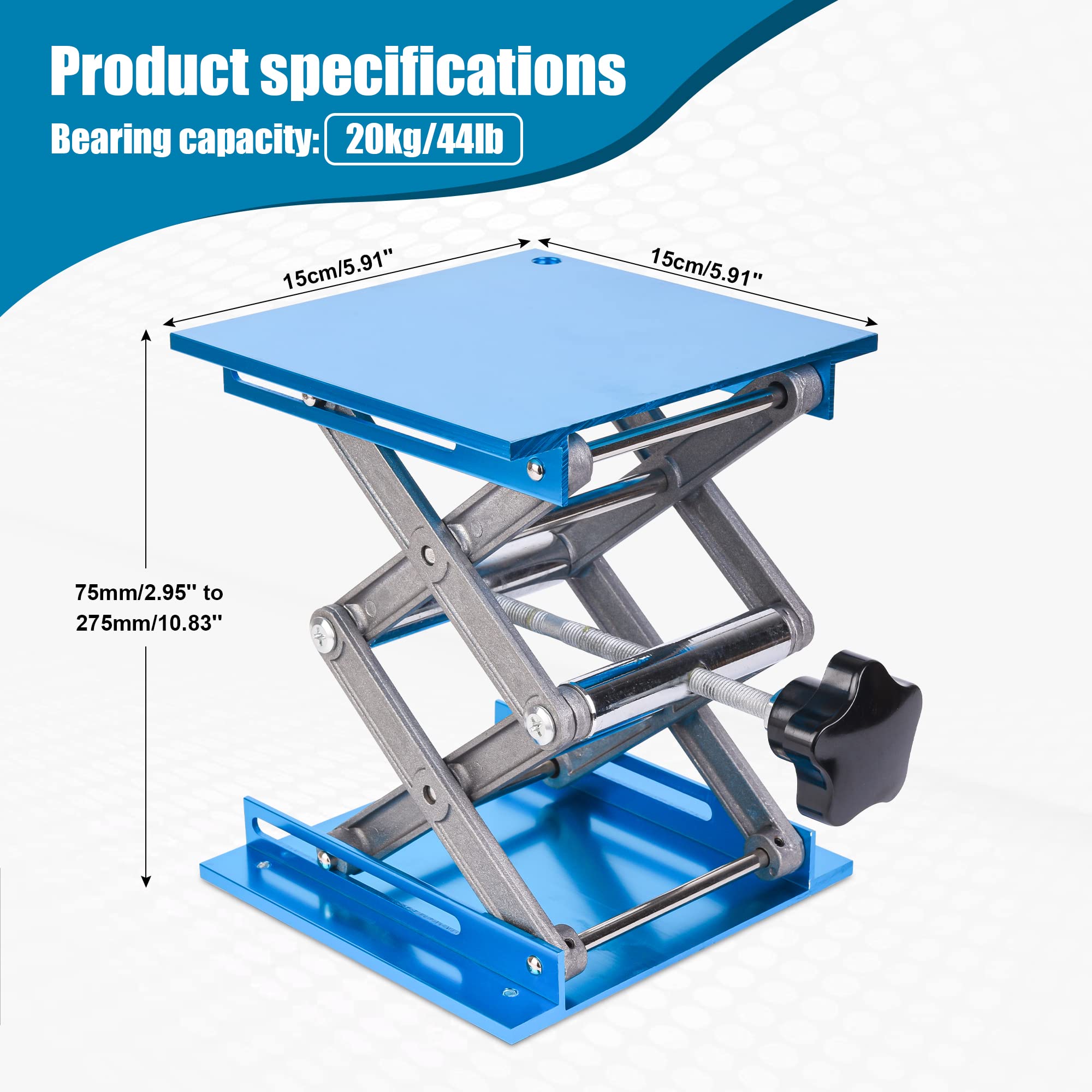 Snapklik.com : LABALPHA Aluminum Oxide Alloy Lifting Stand