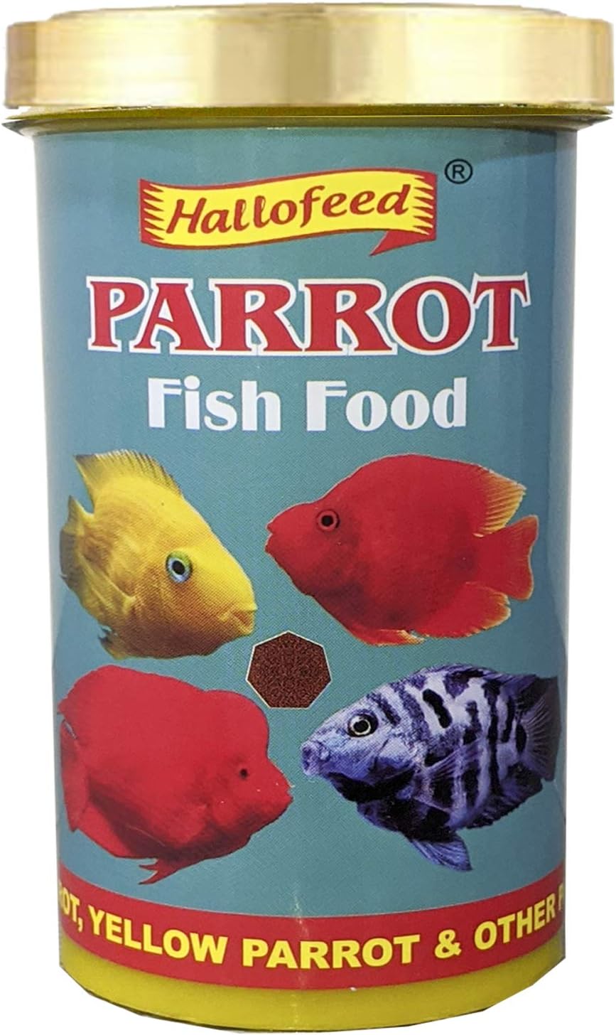 Hallofeed Special Parrot Fish Food 100gm : Amazon.in: Pet Supplies
