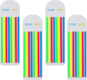 Amazon.com : 640 Pcs Book Highlighter Strips Highlighter Stickers Index ...